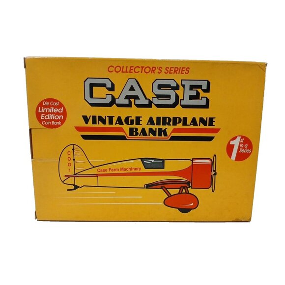 SpecCast | Toys | Case Vintage Airplane Bank St In A Series Diecast ...
